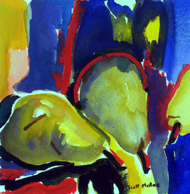 Scott McRae Pear Of Three - The Broadway Gallery